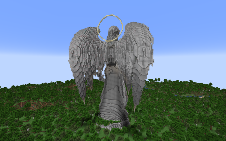 Minecraft Angel of Justice Statue V57 Free (Schematic and Map ...