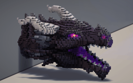 Dragon's Head | Minecraft Miscellaneous Build #27606