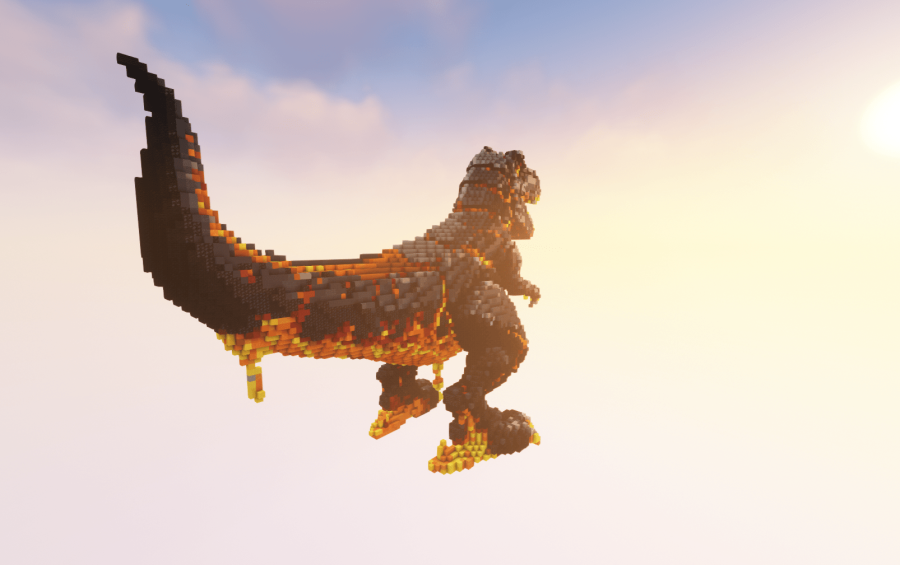 Dinosaur Tyrannosaurus Rex magma DOWNLOAD | Minecraft Miscellaneous ...