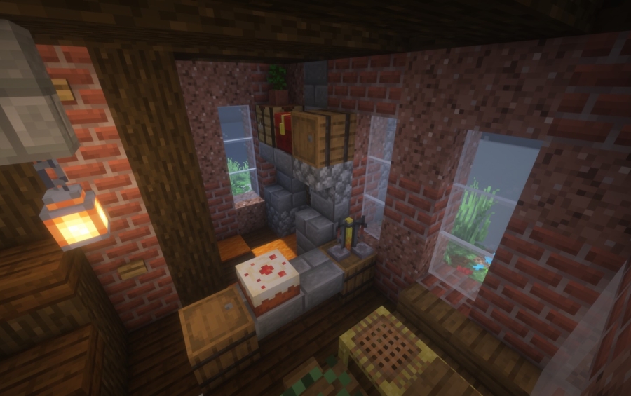 Medieval House with full interior (Schematic File), creation #27655