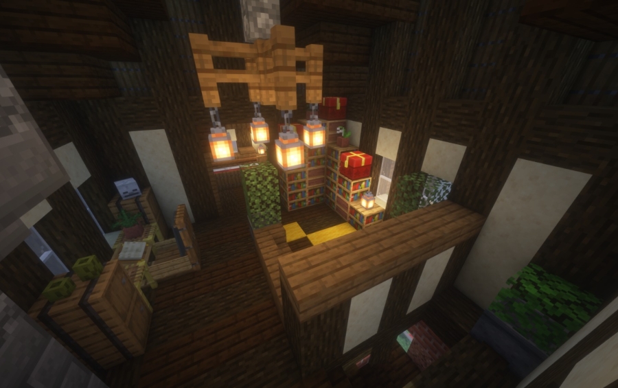 Medieval House with full interior (Schematic File), creation #27655