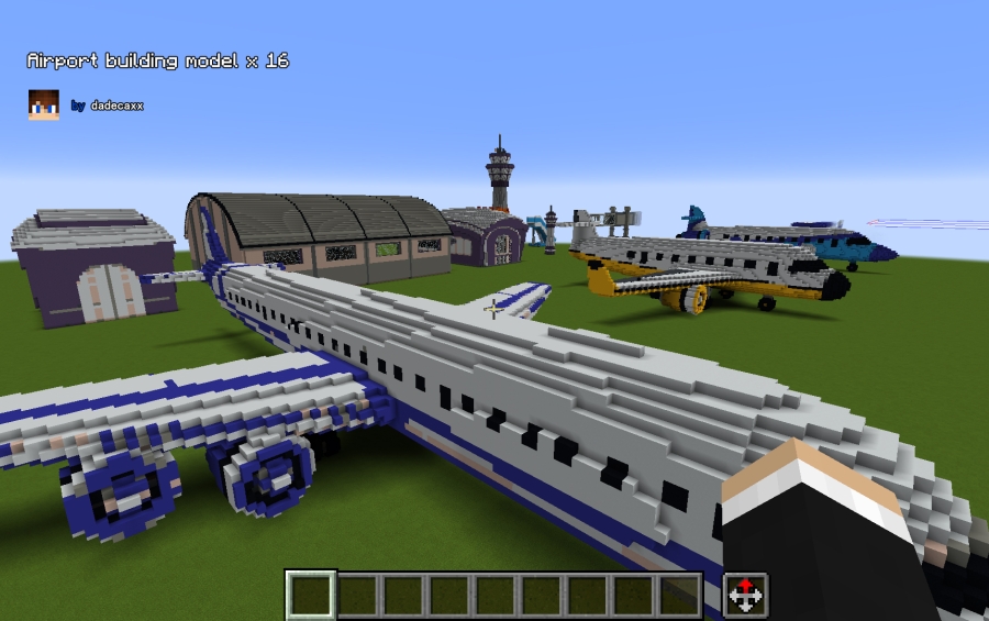 Airport building model x 16, creation #27666