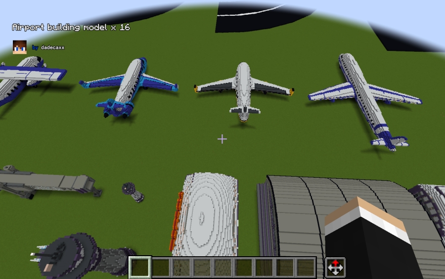 Airport building model x 16, creation #27666