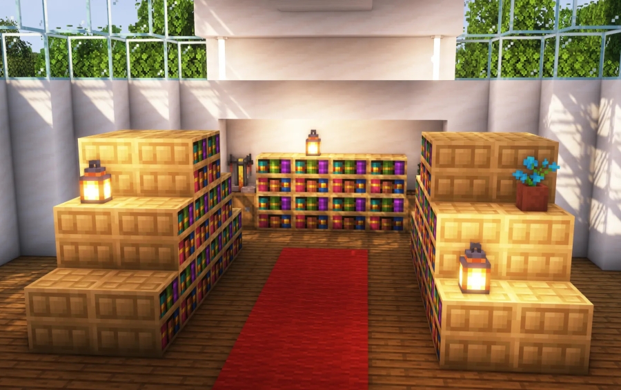 Modern Hourglass House, creation #27689