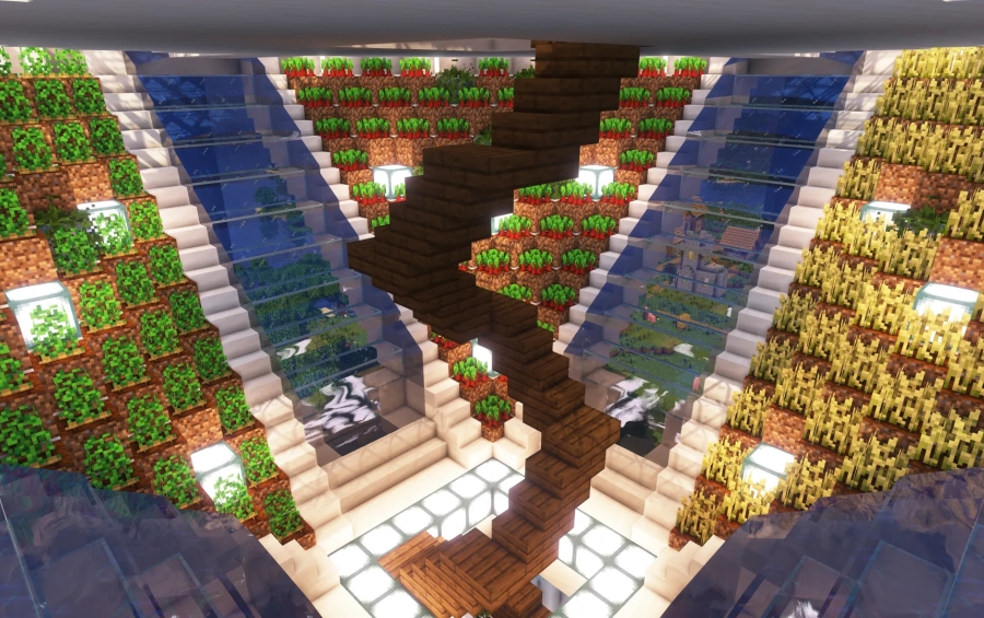 Modern Hourglass House, creation #27689