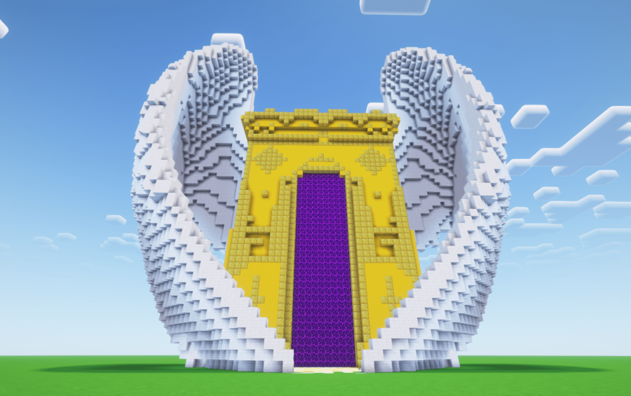 Minecraft Celestial Nether Portal Statue, creation #27716