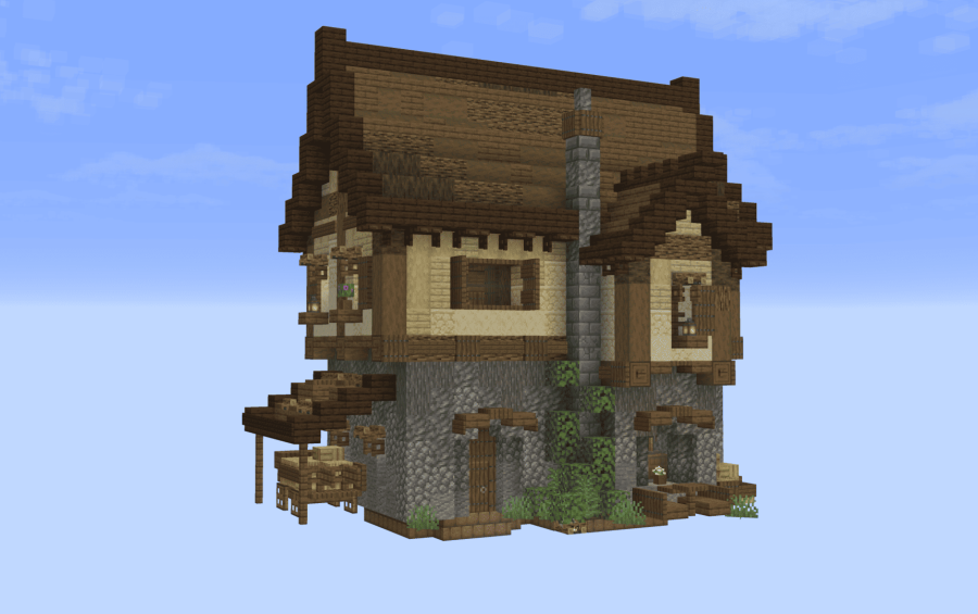 Farmhouse (Medieval Village Pack), creation #27742