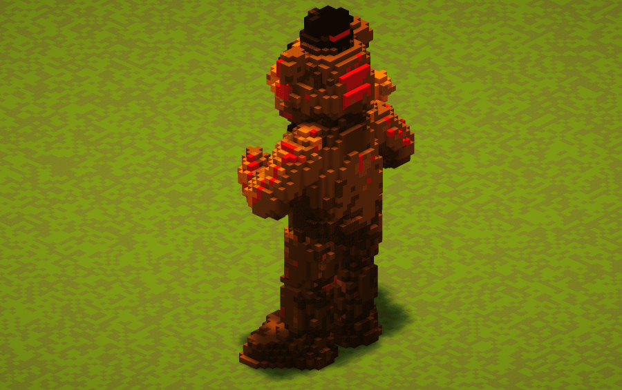 Freddy Fazbear | Minecraft Miscellaneous Build #27771