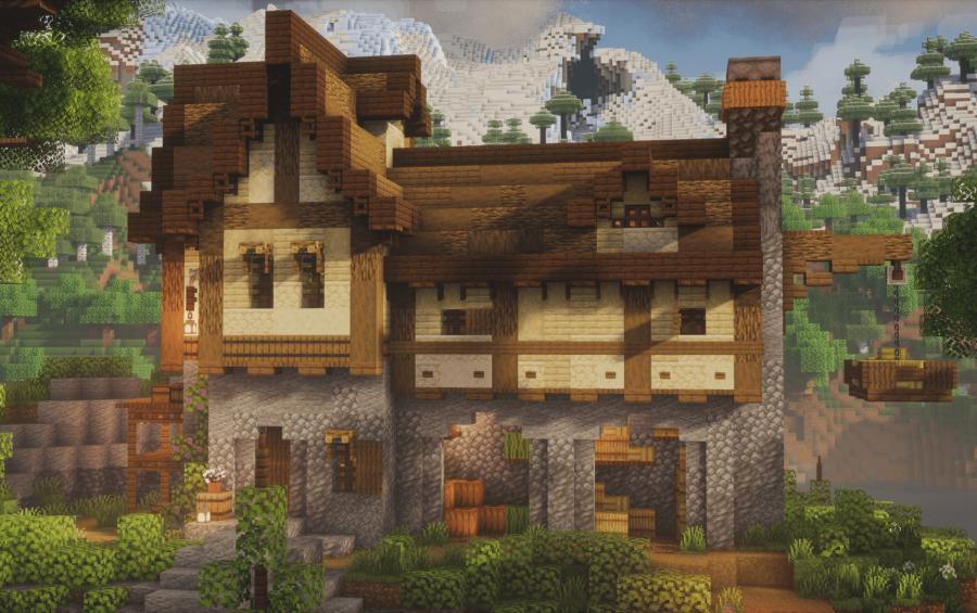 Storage Home / Market Island (Medieval Village Pack), creation #27776