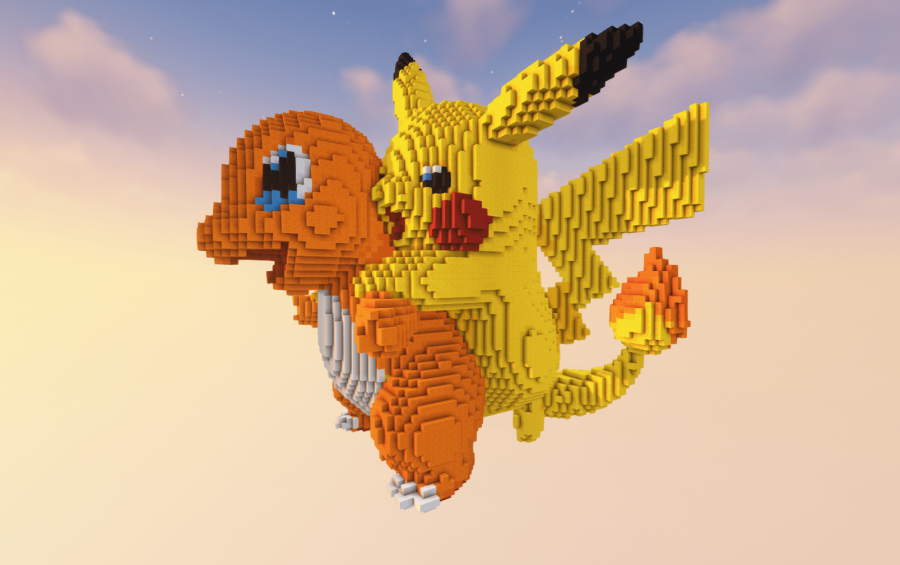Pokémon Pikachu + Charmander DOWNLOAD FREE, creation #27819