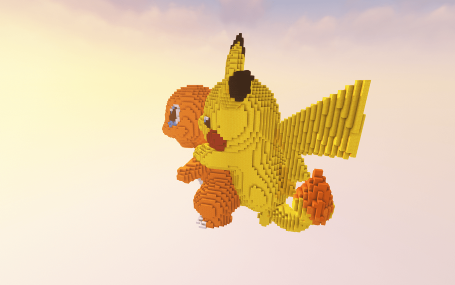 Pokémon Pikachu + Charmander DOWNLOAD FREE, creation #27819
