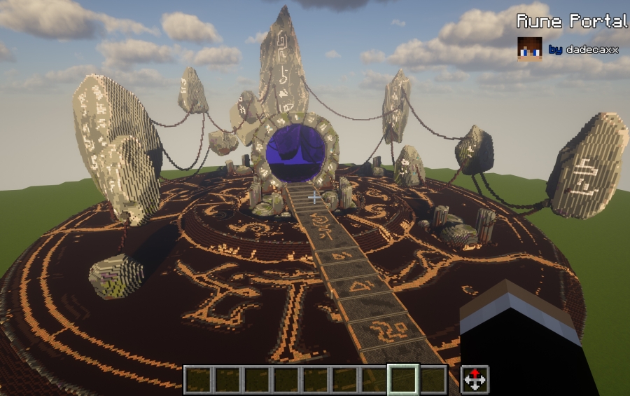 Rune Portal | Minecraft Miscellaneous Build #27820