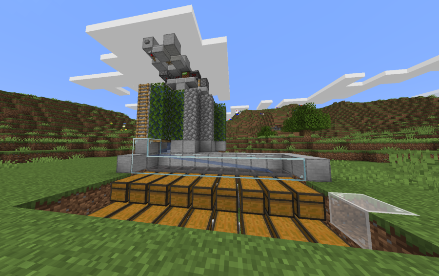 Cobblestone Generator Farm | Minecraft Redstone Build #27890