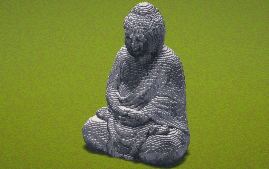 Buddha Statue | Minecraft Miscellaneous Build #27945
