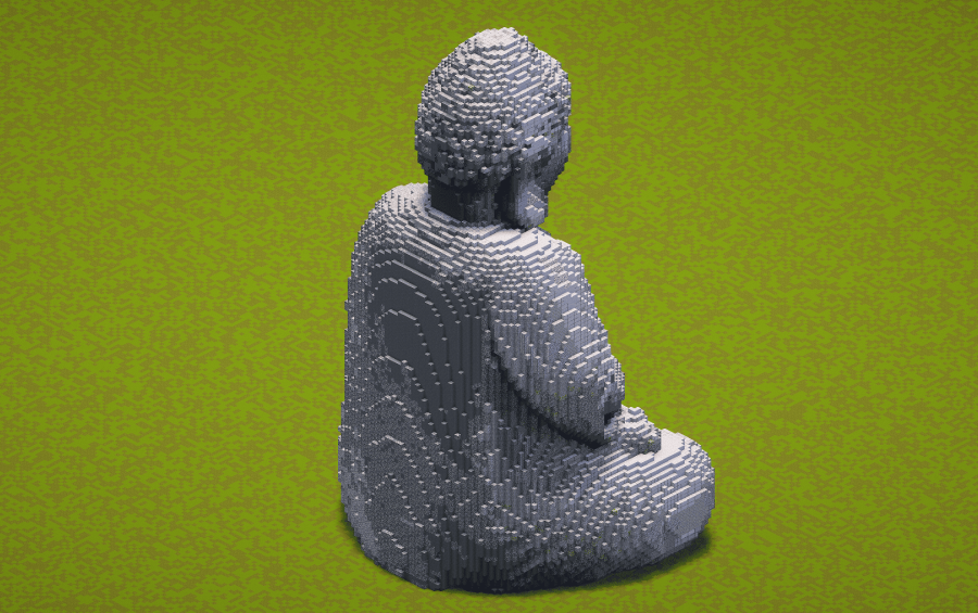 Buddha Statue | Minecraft Miscellaneous Build #27945