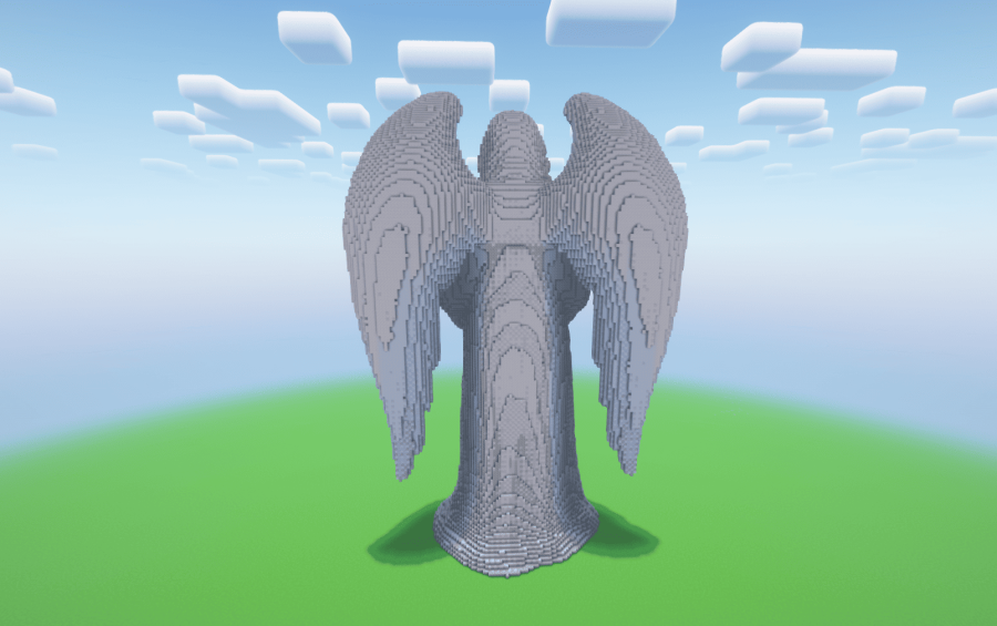 Minecraft Angel 11 Statue ( FREE ), creation #27979