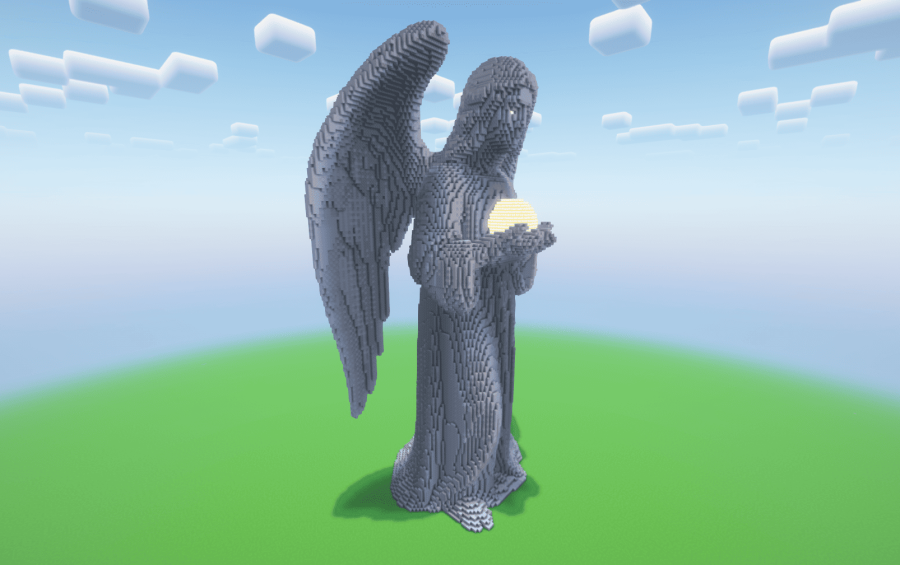 Minecraft Angel 11 Statue ( FREE ), creation #27979
