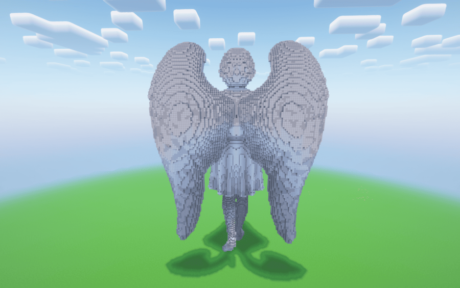 Minecraft Angel 12 Statue ( FREE ), creation #27980