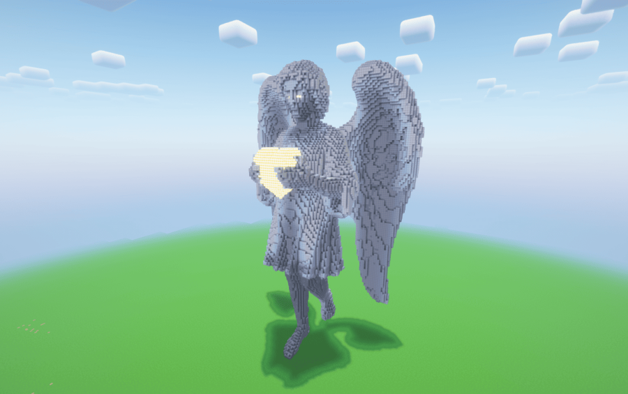 Minecraft Angel 12 Statue ( FREE ), creation #27980
