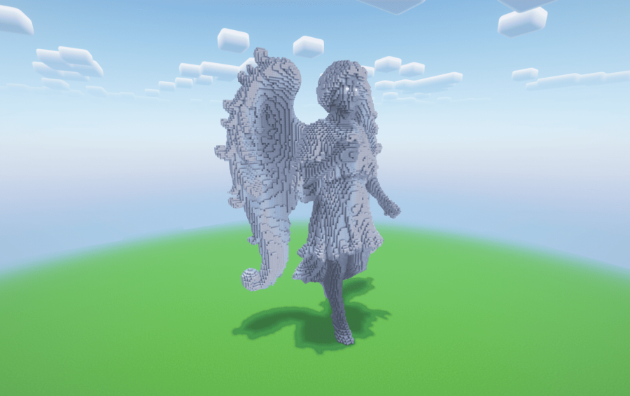 Minecraft Angel 13 Statue ( FREE ), creation #28007