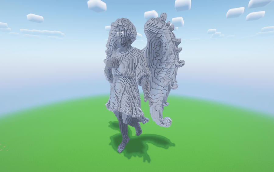 Minecraft Angel 13 Statue ( FREE ), creation #28007