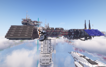 Minecraft Flying Machines | Spaceships, Aircrafts and Flying Builds