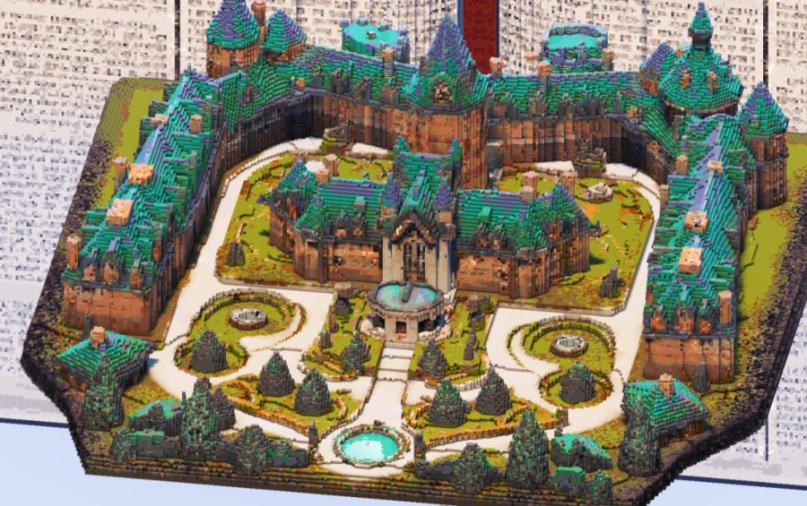 Blue Castle Complex, creation #28106