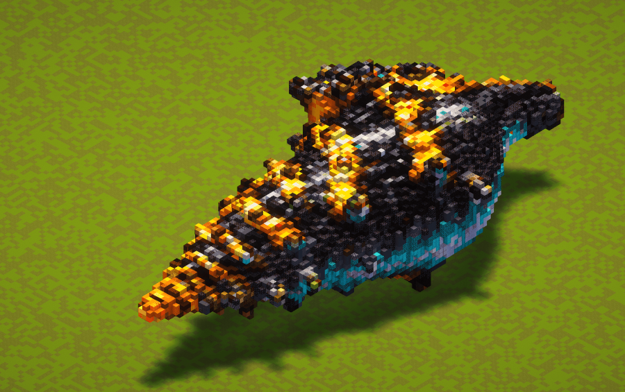 Black-Gold Shell, creation #28111