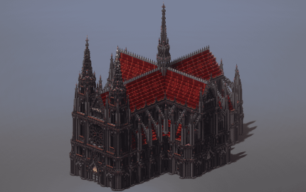 Dark Gothic Cathedral, creation #28121