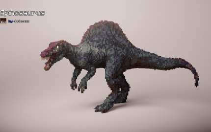 Jurassic Park Spinosaurus（Free download）, creation #28127