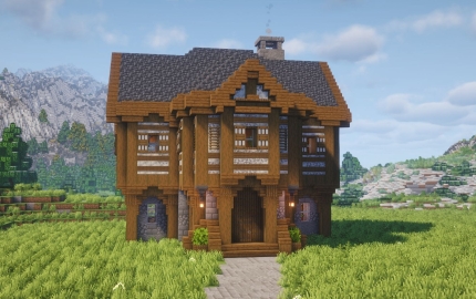 Medieval House – Fully Decorated Interior, creation #28137