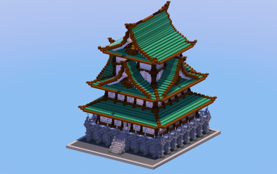 Japanese Castle, creation #28158
