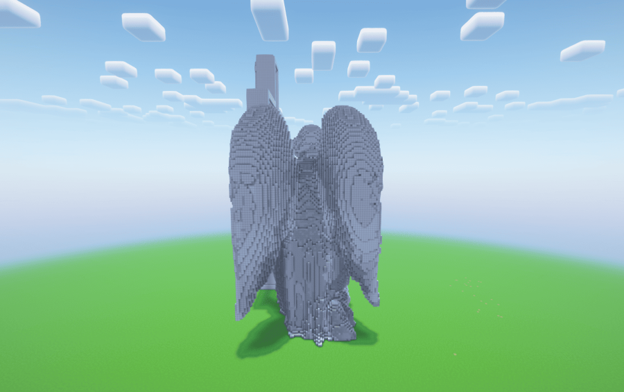 Minecraft Angel 15 Statue ( FREE ), creation #28166
