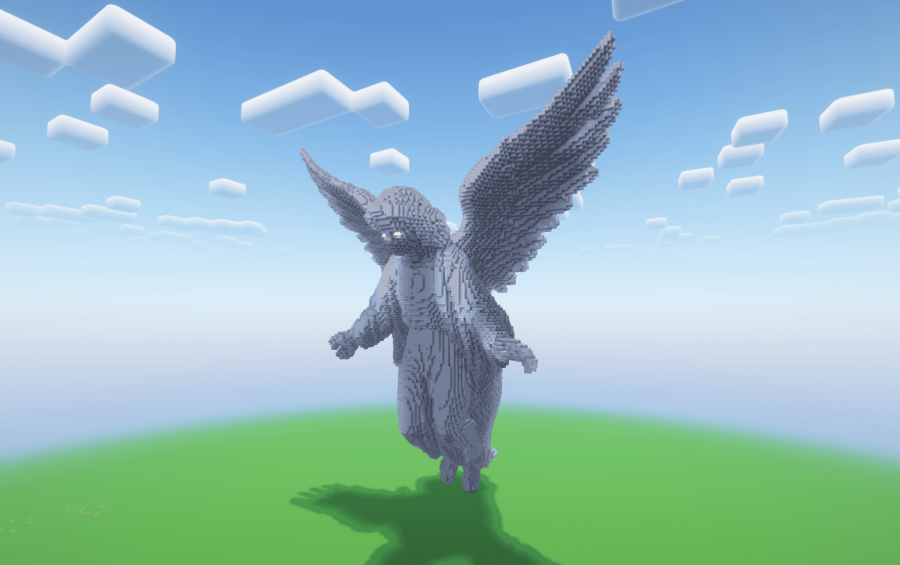 Minecraft Angel 16 Statue ( FREE ), creation #28167