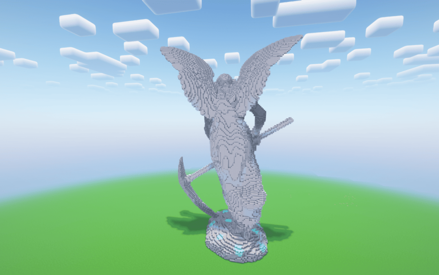 Minecraft Angel 17 Statue ( FREE ), creation #28168