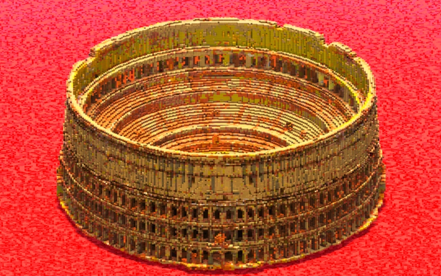 Roman Colosseum, creation #28172