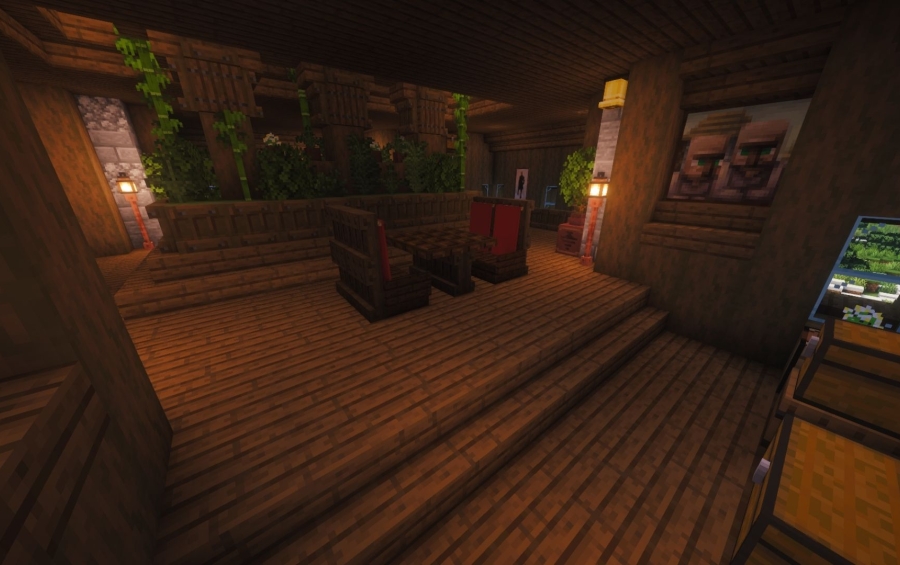 Medieval Trading Hall – Rustic Survival Build | Minecraft House and ...