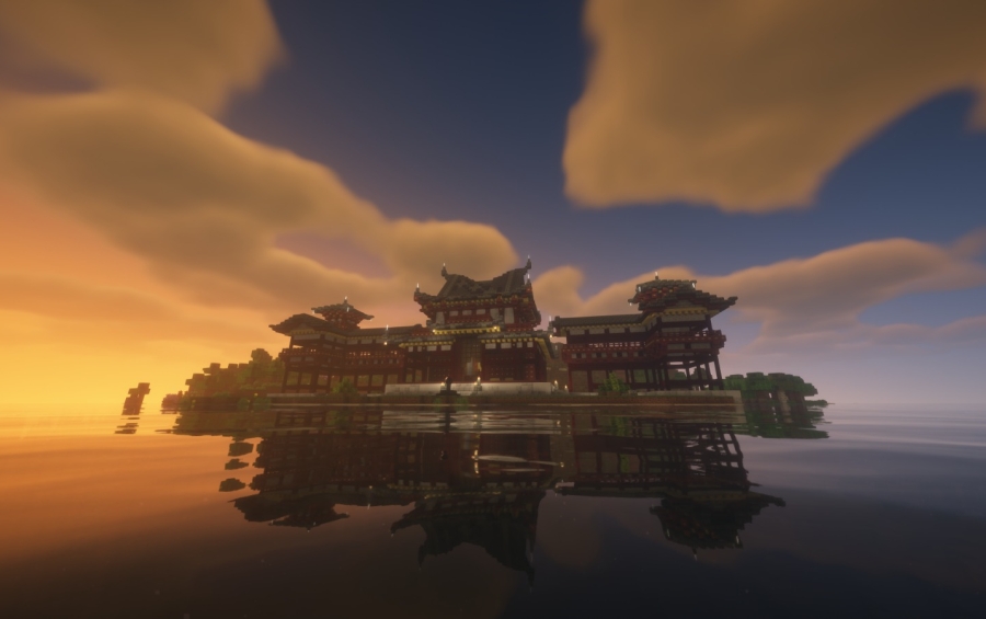 Japanese Temple (Byodo In), creation #28178