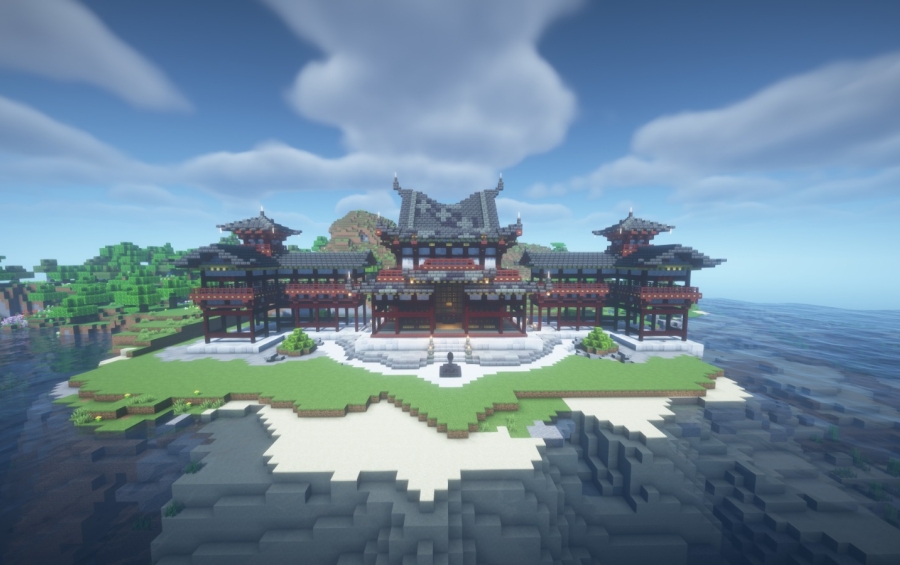 Japanese Temple (Byodo In), creation #28178