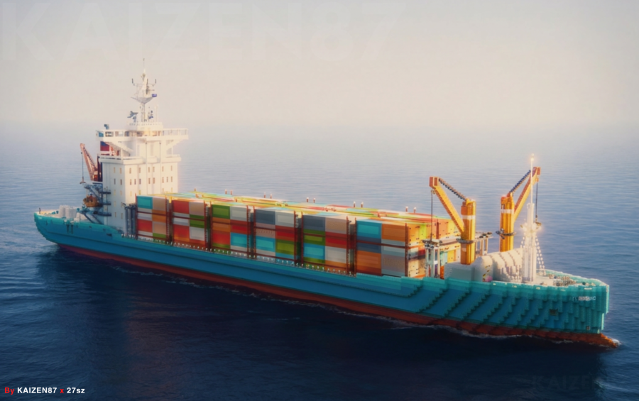 🌊 Cargo Ship, creation #28193