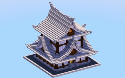 Japanese Temple Gray Version, creation #28390