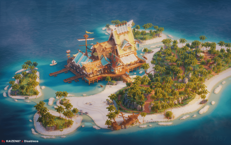 🏴‍☠️ Pirate Island Base, creation #28442