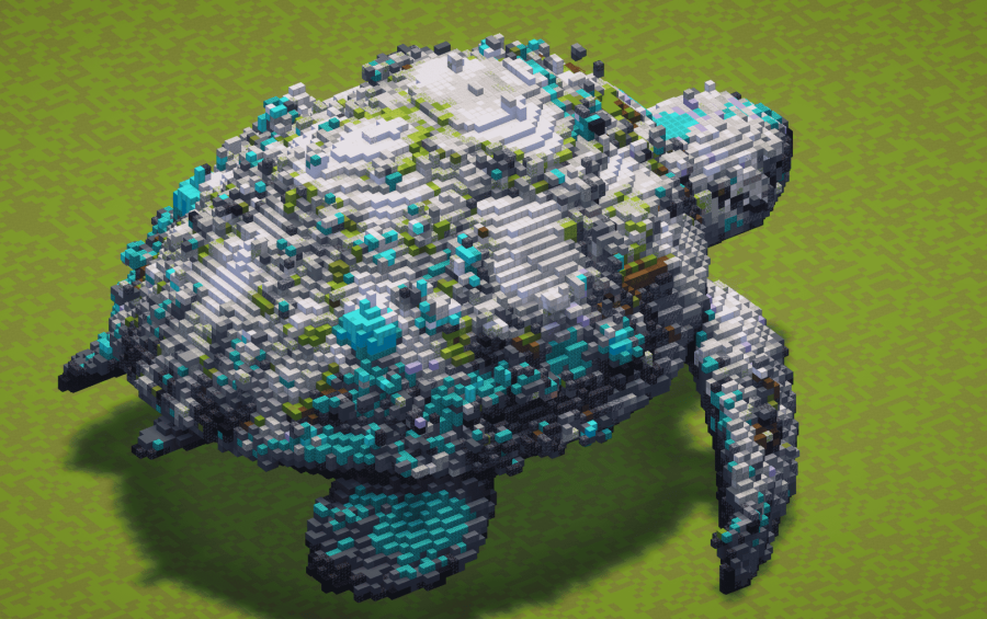 Sea Turtle Statue | Minecraft Miscellaneous Build #28493