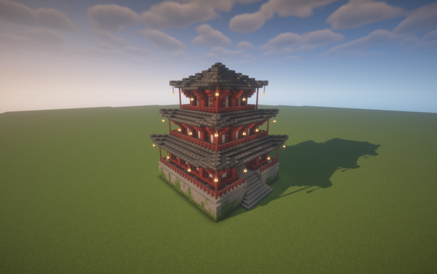 Japanese Pagoda - Minecraft Build | Minecraft Temple #28811