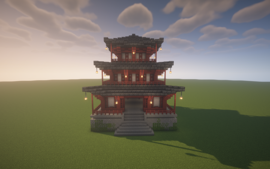 Japanese Pagoda - Minecraft Build | Minecraft Temple #28811