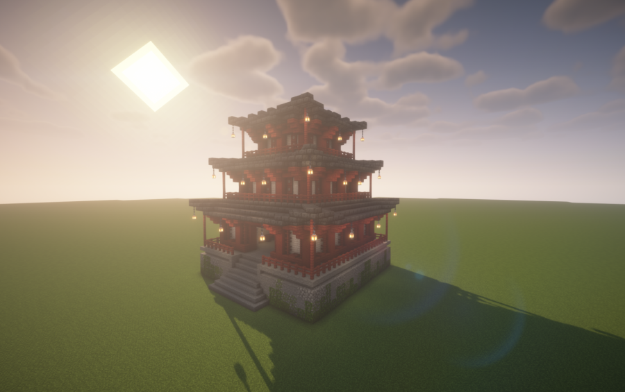 Japanese Pagoda - Minecraft Build | Minecraft Temple #28811