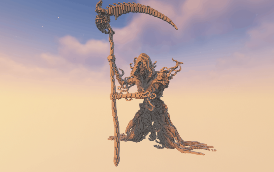 FREE REAPER VOID STATUE DOWNLOAD | Minecraft Miscellaneous Build #28836