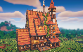 Minecraft Medieval Creations | Medieval Houses, Castles and Builds ...