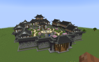 Pokémon Temple Arena japanese Litematica 1.21.1 | Minecraft Castle #29153