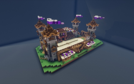 Medieval Tournament (Jousting) Arena | Minecraft Arena #29348